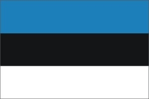 Estland flag 90 x 150 cm