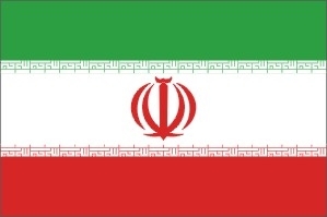Iran flag 90 x 150 cm