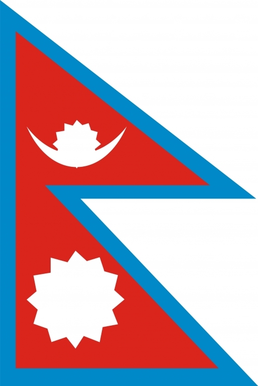 Nepal flag 90 x 150 cm