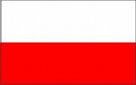 Polsk national flag